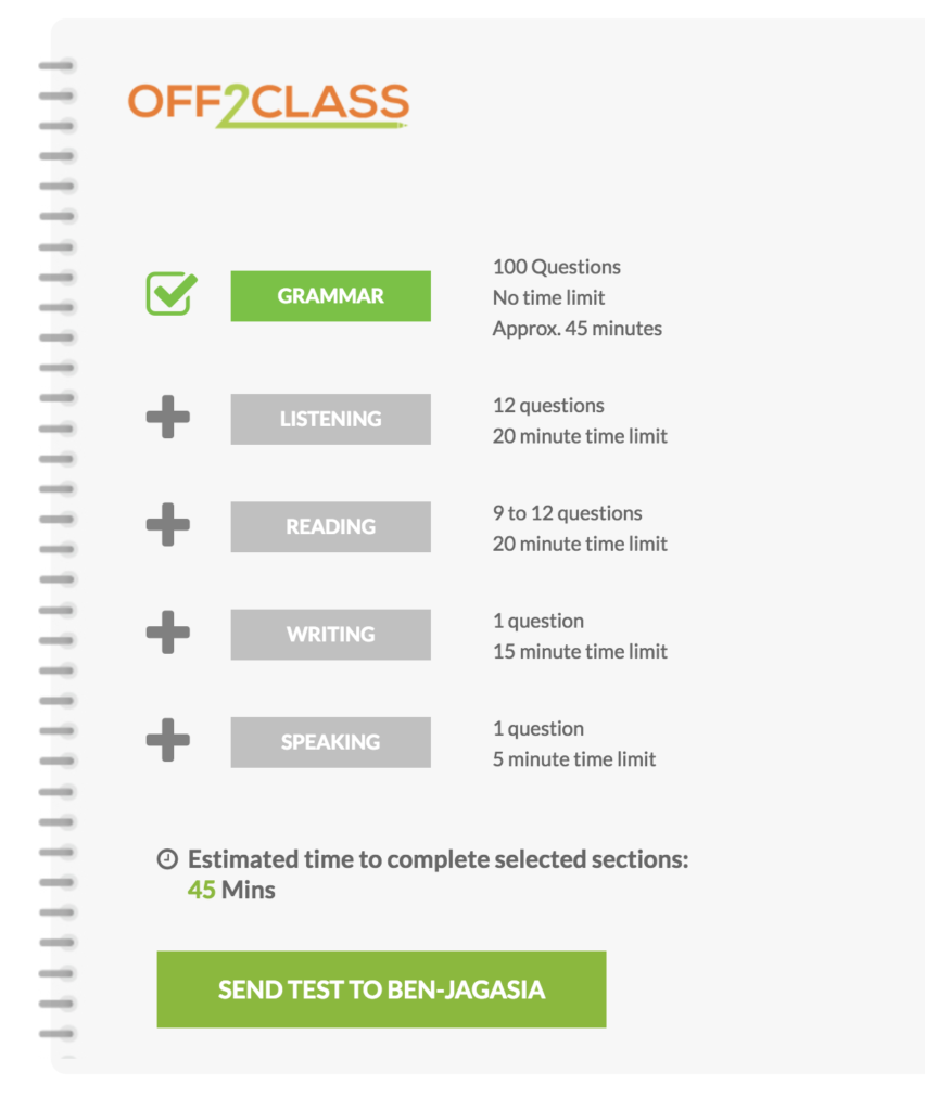 ESL Student Improvement: Measurement and Reward - Off2Class