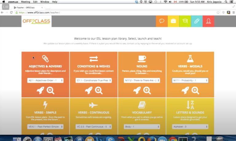 The new Off2Class free account - Off2Class