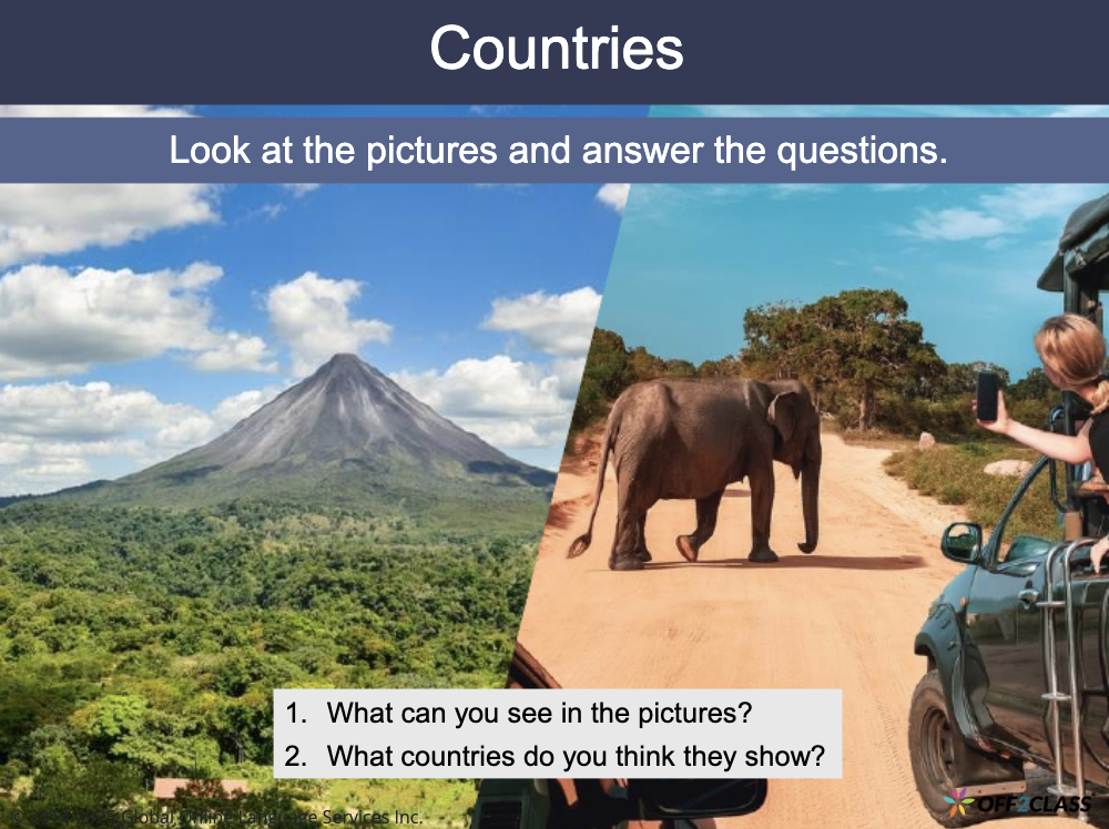ESL Lesson for Beginners: Countries - Off2Class