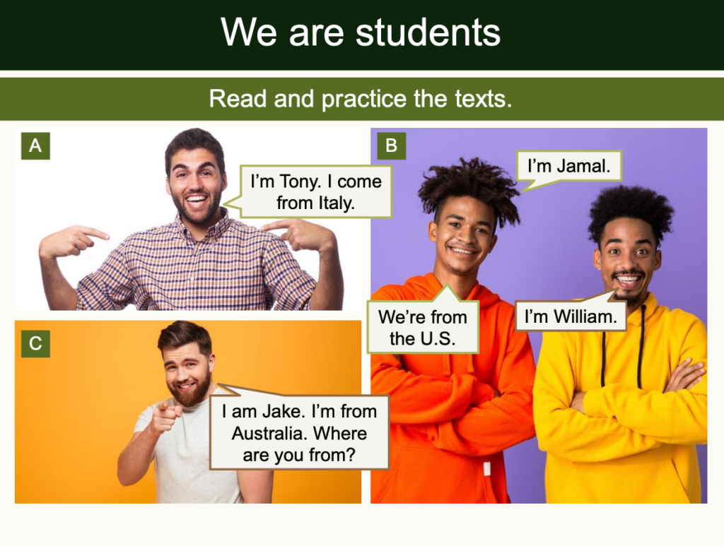 How to Introduce Yourself in English - ESL Lesson Plan Download - Off2Class