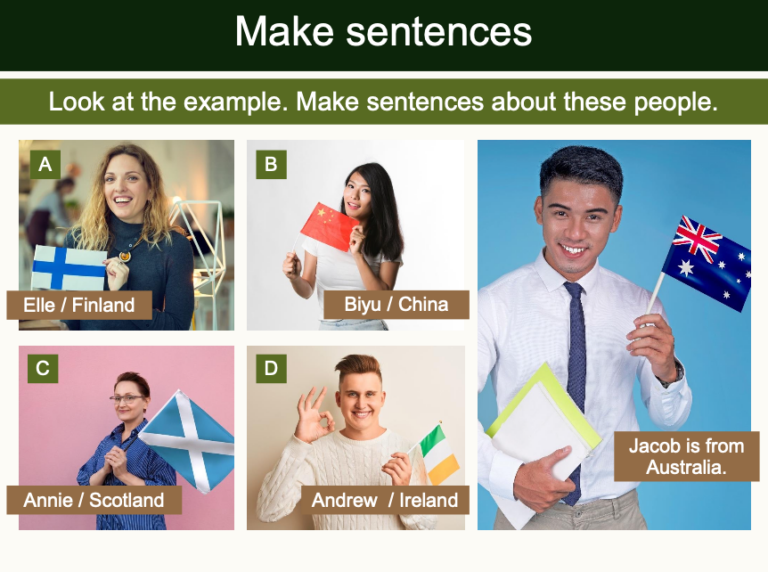 Sample Lesson Plan for ESL Beginners - Simple Statements About People ...