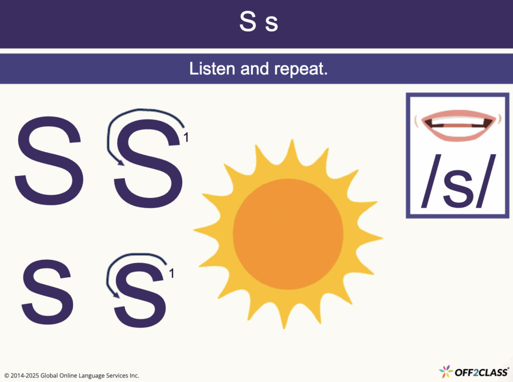 How to Teach the Phonics Sound s (and a and t)